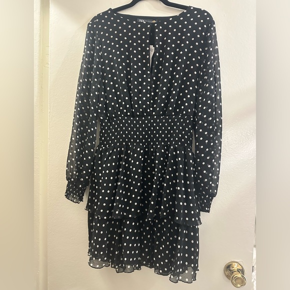 Zara | Dresses | Zara Polka Dot Dress Brand New With Tag | Poshmark